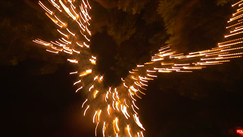 Light Effects At Night. Stock Footage Video 219988 - Shutterstock