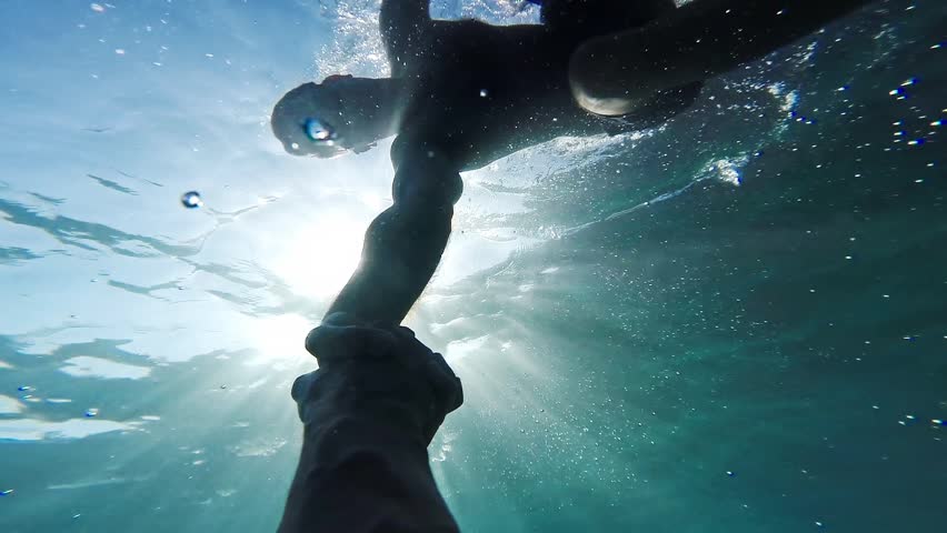 Savior Rescuer Salvation Hand Man Drowning Saved By Lifeguard