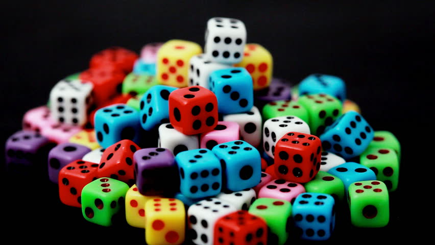 Colorful Dice Wallpaper