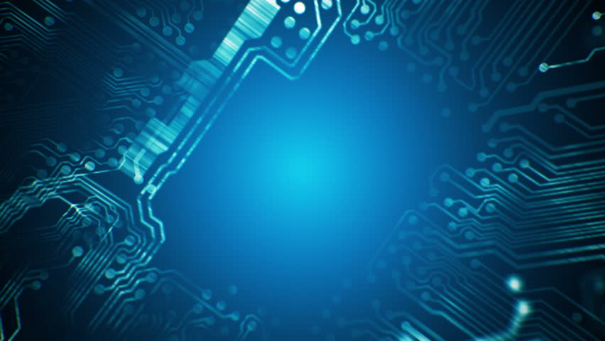 Circuit Board Background. Loopable Animation In 4k Animated Circuit ...