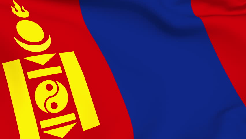 Mongolia Flag Wallpaper