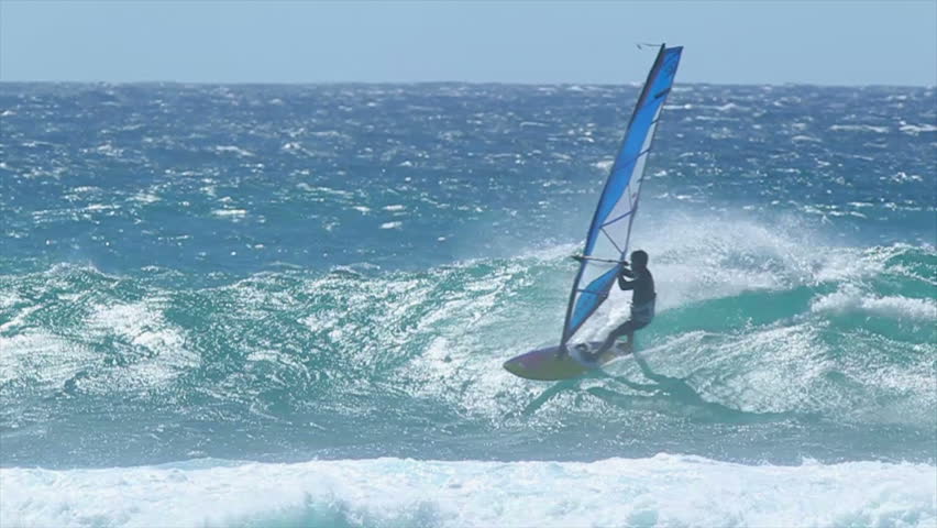 Windsurfing Stock Footage Video 9977381 - Shutterstock