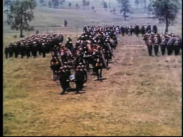 Medieval Soldiers Running Into Battle Stock Footage Video 1839004 ...