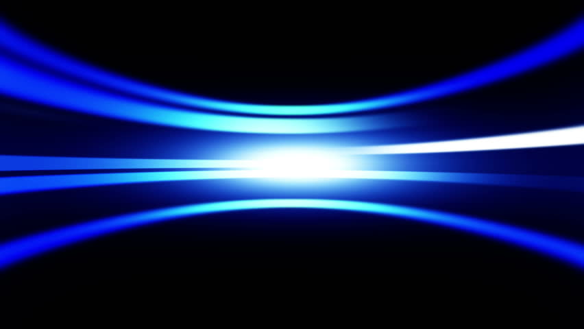 Abstract Blue Lines On Black Background Digital Animation Stock Footage ...