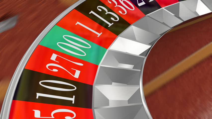 Roulette Wheel Landing On Double Zero (HD). Animation Of A Roulette ...