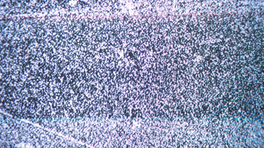 Fuzzy Tv Screen Stock Footage Video 3028972 - Shutterstock