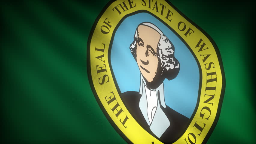 Flag Of Washington (seamless) Stock Footage Video 3062551 - Shutterstock