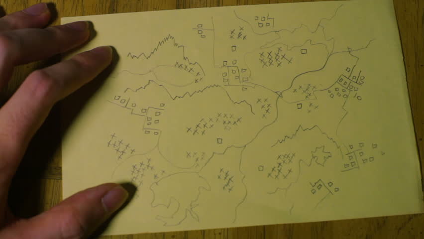 A Secret Map Stock Footage Video 3179821 - Shutterstock