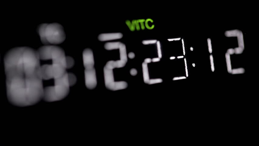 Digital Clock Flashing 12:00 Stock Footage Video 2819335 - Shutterstock