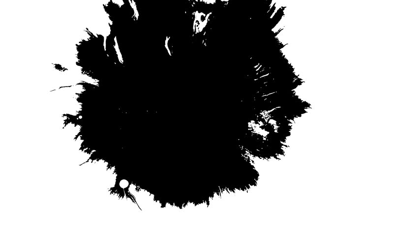 Ink Bleed - 4k Res - Great For Compositing Effects And Titling Stock ...