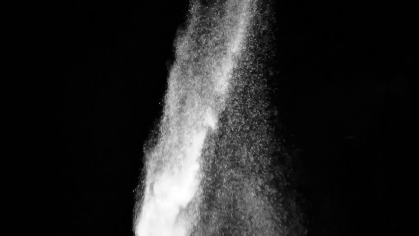 Powder Pouring In Slow Motion, Element. Stock Footage Video 6769291 ...