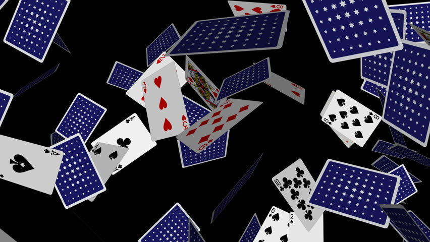 Playing Cards Explosion - 1 - 30 Fps - Exploding Poker Deck As Intro ...