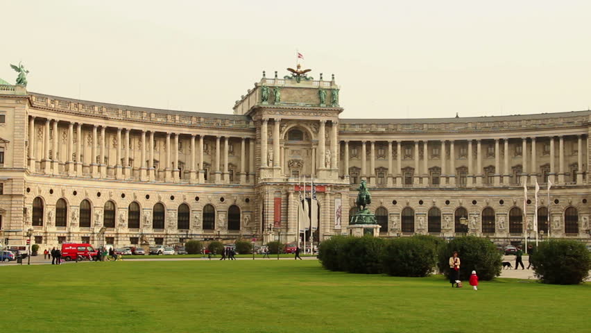 Hero's Square In Vienna, Headquarters Of OSCE, President House Stock ...