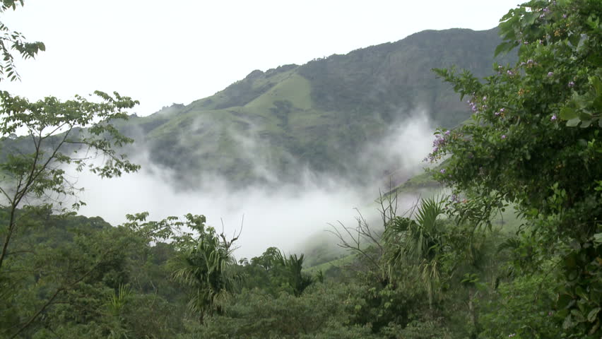 Road. Foggy Mountain Landscape. Time Lapse. Nature. 1920x1080. Fog ...